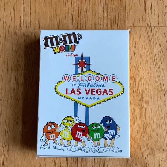 M&M'S | Other | Vintage Mm World Las Vegas Playing Cards Sealed Package ...